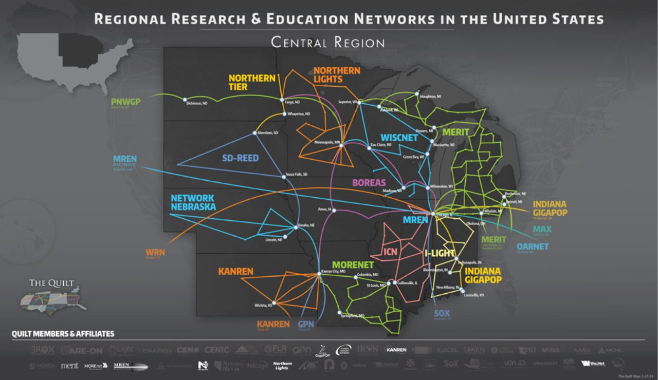 Regional Maps - The Quilt