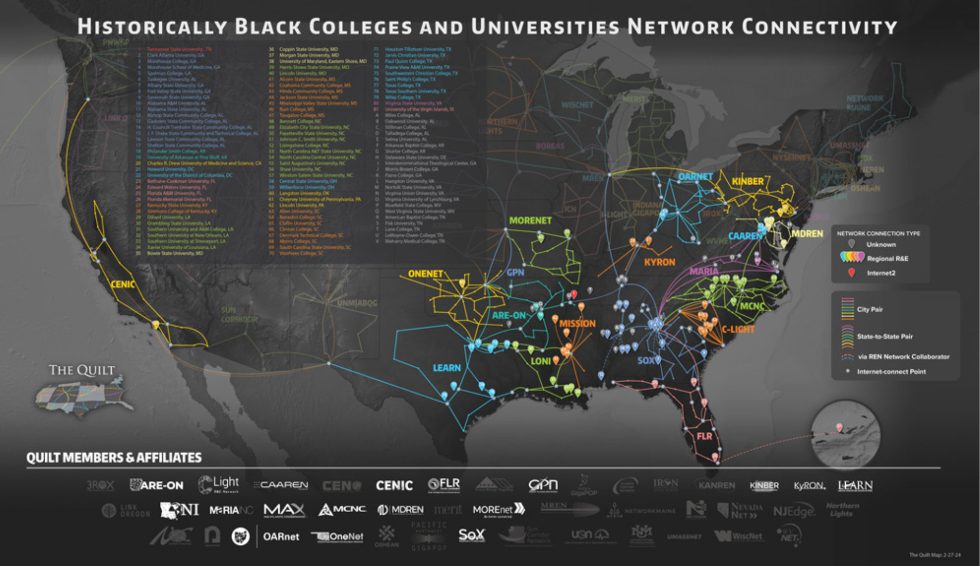 HBCU Map - The Quilt